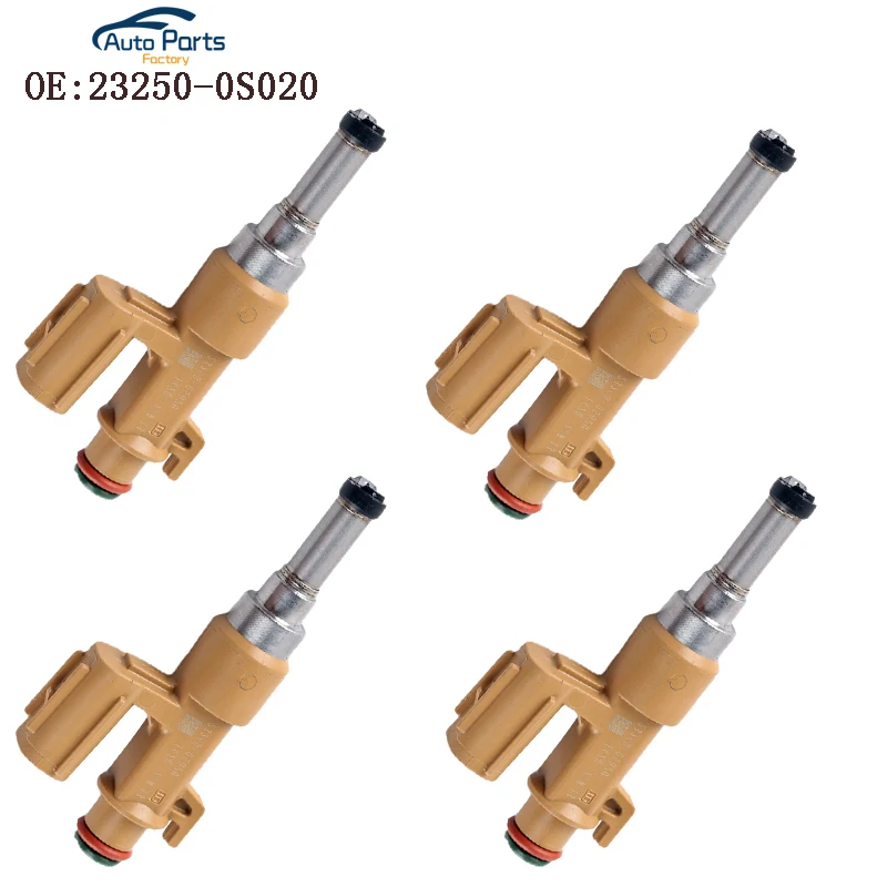 4 Pcs New Fuel Injector For Toyota Tundra Sequoia 5.7l V8 23250-0s020 ...