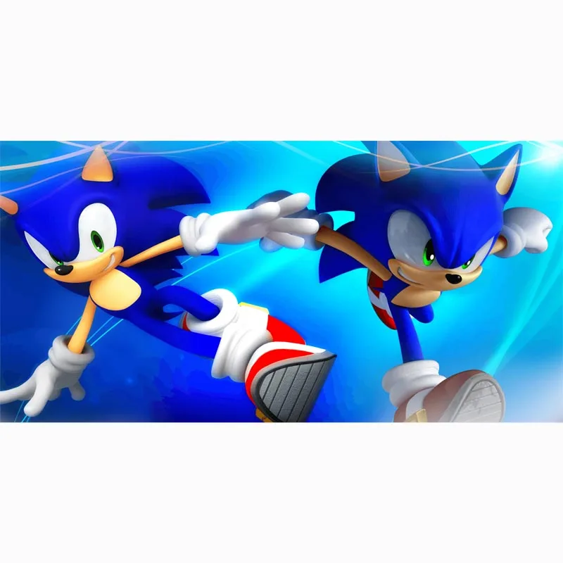 sonic the hedgehog Pattern Bamboo Fiber Beach Drying Towel Bathroom ...