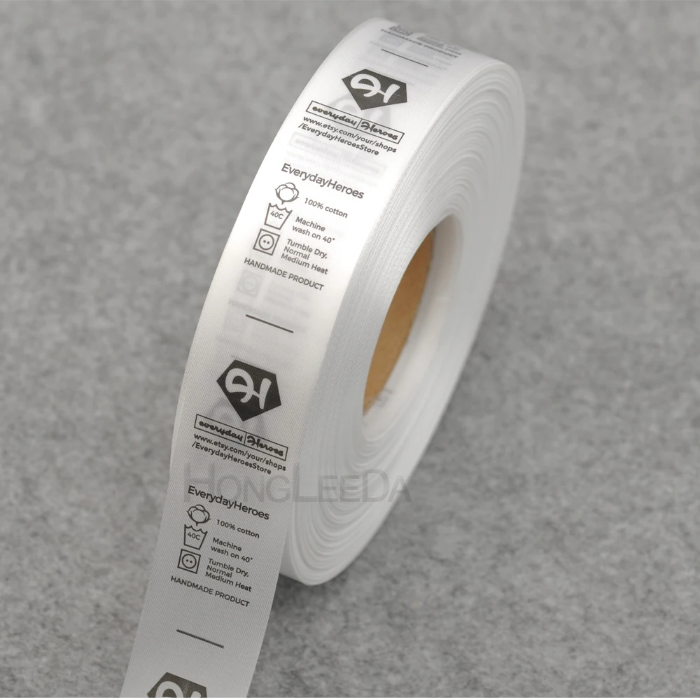 Width-30mm-Custom-Made-Design-White-Garment-Washing-Care-Label-Satin ...
