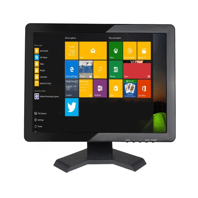 Zhixianda 15" touch screen monitor 1024*768 touchscreen monitor 15 inch ...