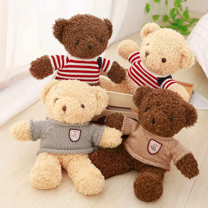 high quality toy 35cm Small Cute Teddy Bear Plush Stuffed Toys stuffed ...