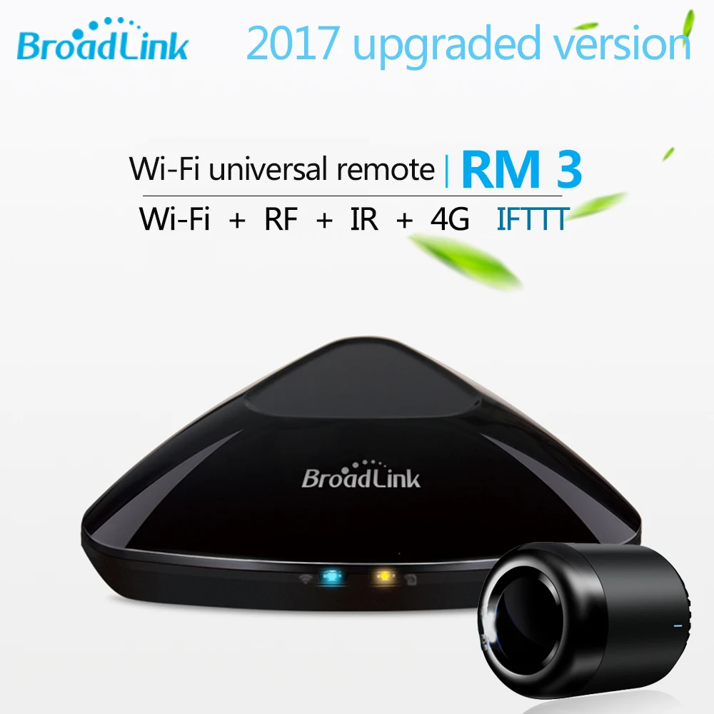 2017 Version Améliorée Broadlink RM3 RM mini3 RM2 Pro Smart Domotique WIFI + IR + RF + 4G ...