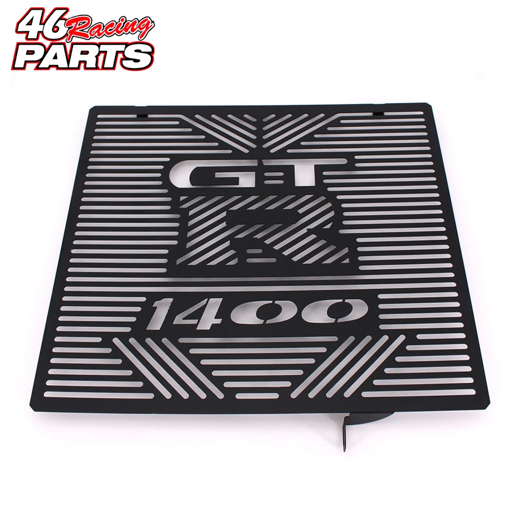 Black-Motorcycle-Accessories-Radiator-Guard-Protector-Grille-Grill ...