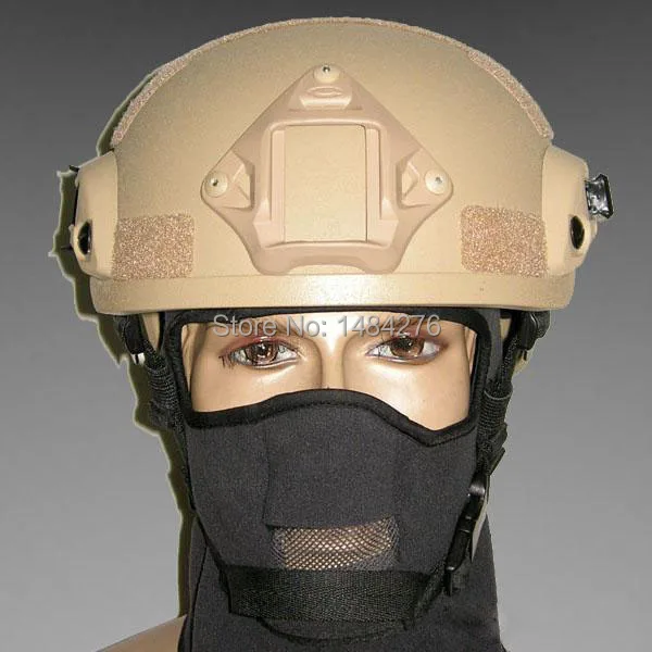 Mich Tc-2001 Ach Helmet With Nvg Mount & Side Rail War Game Helmet ...