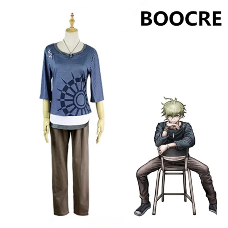 New Danganronpa V3 Rantaro Amami Cosplay Costume Full Set Uniform ...
