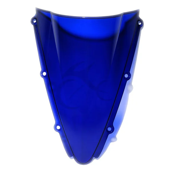 Dual Bubble Blue Acrylic Windshield Windscreen For YAMAHA YZF R1 2000 ...