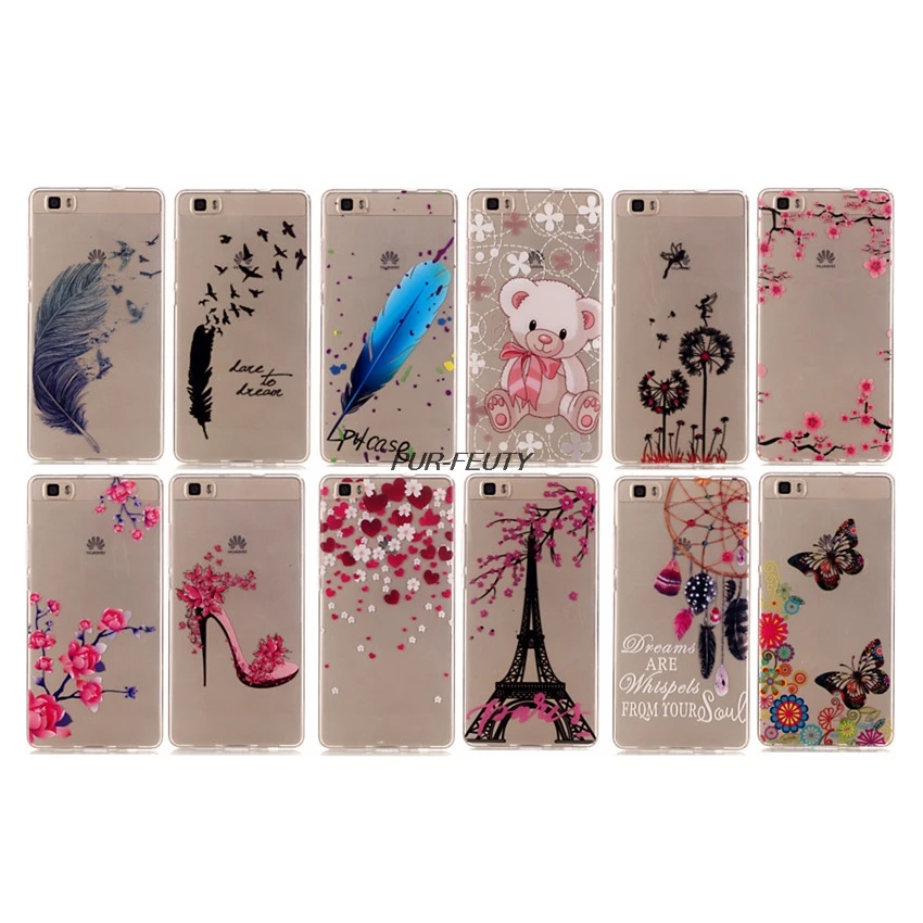 Soft TPU Case for Huawei P8 P 8 Lite ALE L23 L21 L02 Silicon Bumper ...