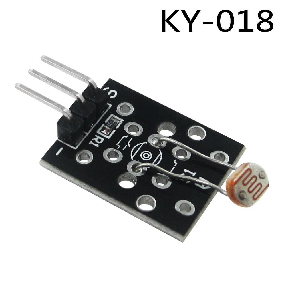 Photosensitive resistor sensor KY-018 - sensitivity
