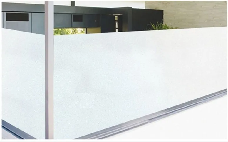 Self adhesive Frosted/etched opaque decorative frosted privacy window ...