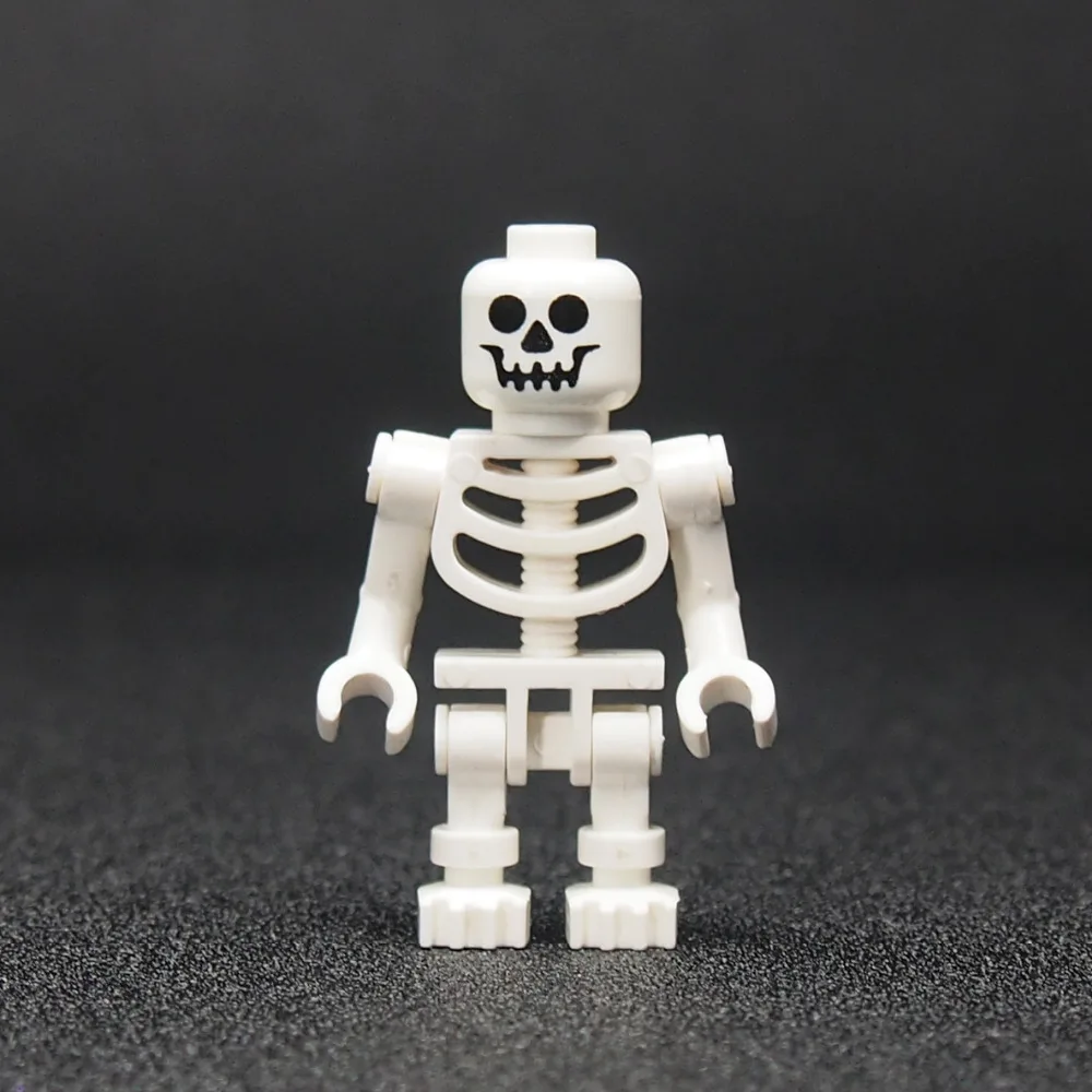 City Block 3PCS Mini skull DIY Figure Building Blocks Caribbean Pirate ...