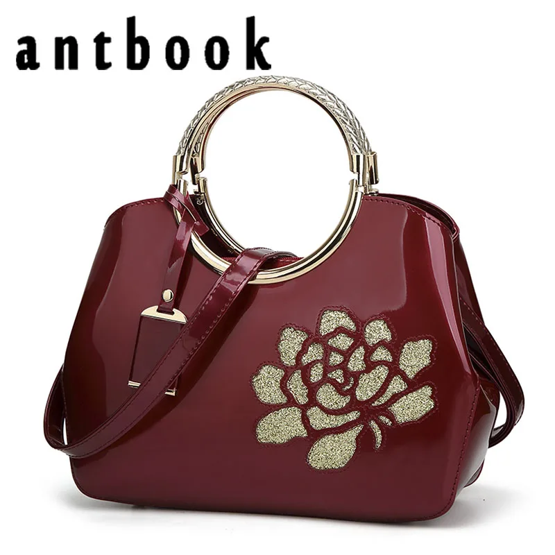 ANTBOOK Bolso con estampado de moda para mujer, bandolera de cuero Pu ...
