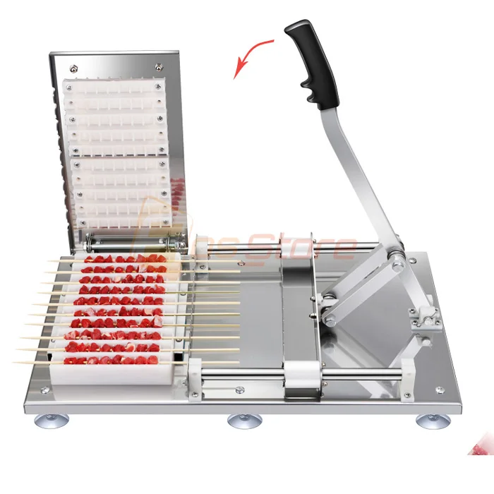 Manual Satay Skewer Machine/BBQ Stainless Steel Satay Skewer/Doner ...