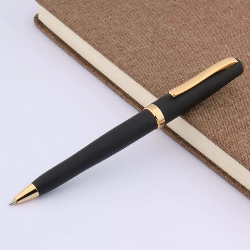 DUKE 209 matte black office golden gift student Trim Ballpoint pen ...
