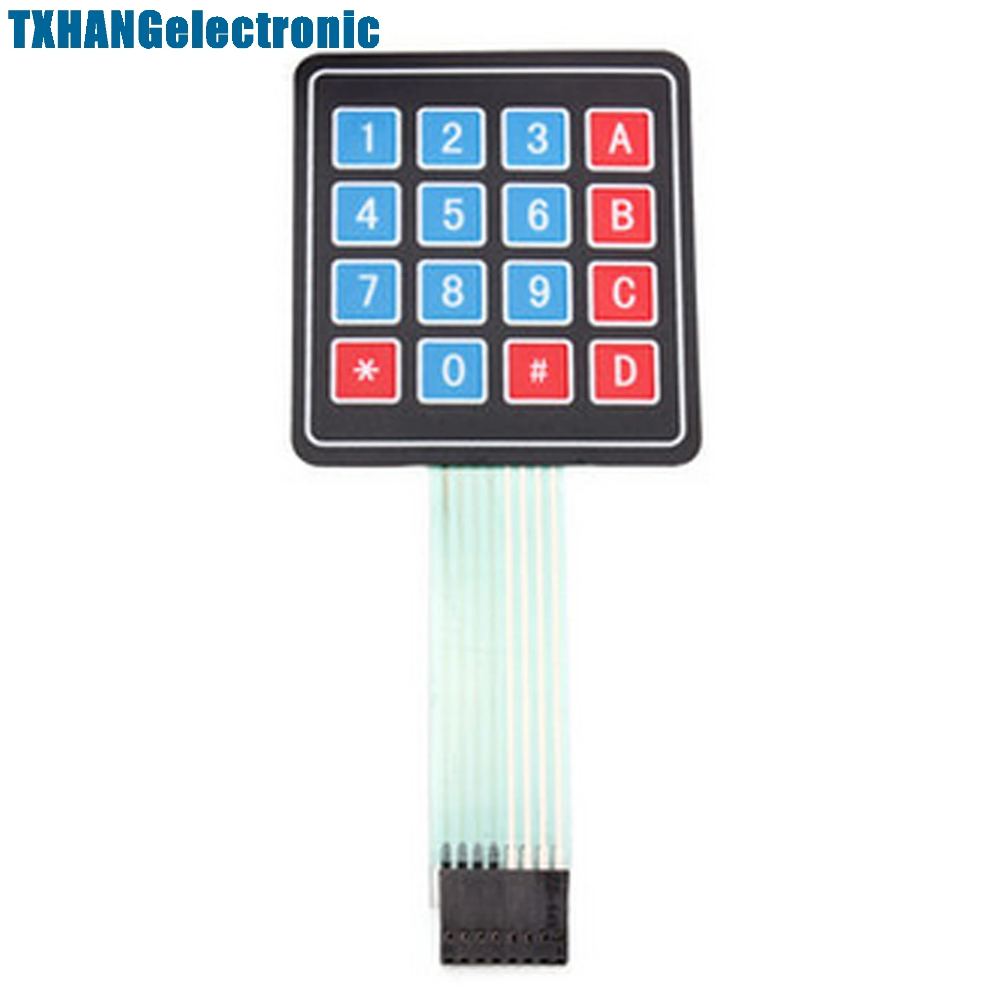 Buy 4 X 4 Matrix Array 16 Key Membrane Switch Keypad Avr From Reliable Avr