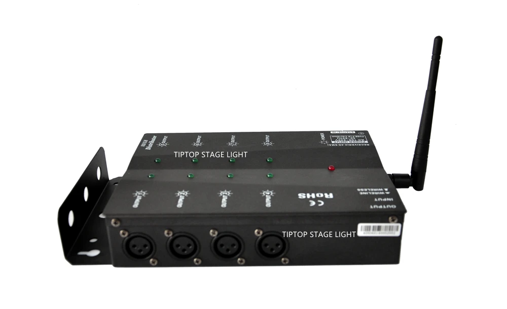 8 Way DMX Wireless Distributor | Tiptoplight