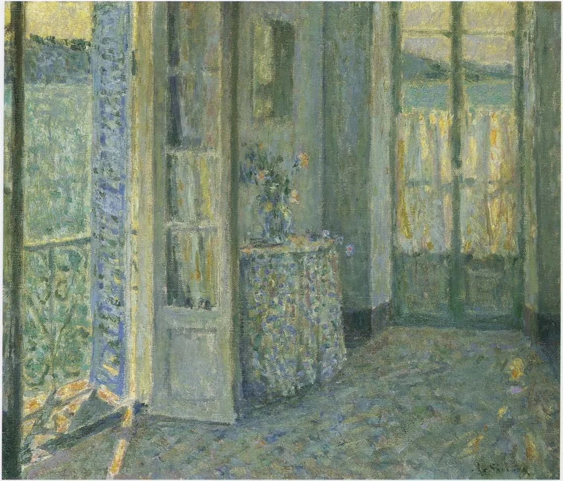 The Blue Chamber By Henri Le Sidaner Unframed|chamber| - AliExpress