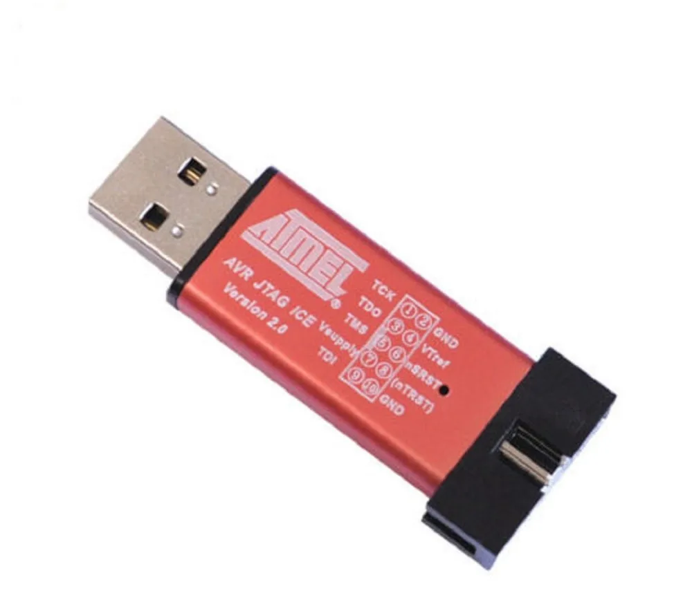 1pcs Usb Download Programmer Emulator Debugger For Avr Jtag Ice Atmega