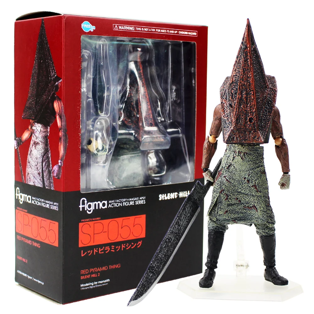 18cm Figma Action Figure Series Silent Hill 2 Red Pyramid Thing SP 055 ...