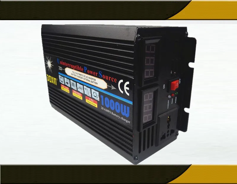 Doxin inverter 12v 220v UPS function Modified Sine Wave Inverter with ...