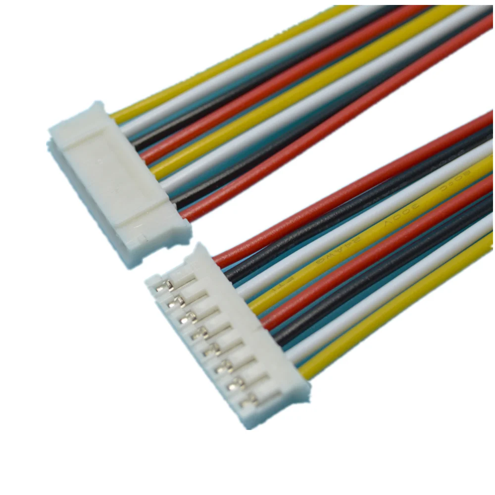 20sets JST 2.0mm PH 8 Pin Female Connector with Wire 26AWG and Male ...