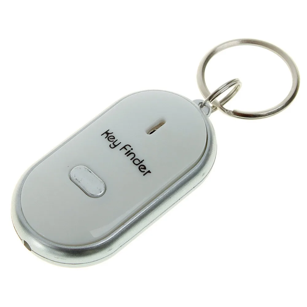 Hot Sale 1PC Silver LED Key Finder Locator Find Lost Keys Chain ...