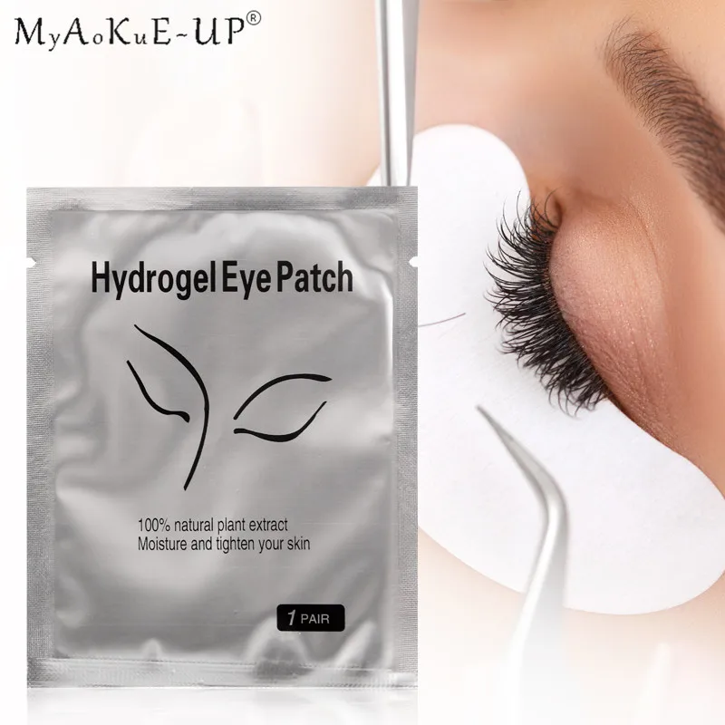 20 Pairs Eyelashes Patches For Eyelash Extension Paper Patches Eye Tips ...