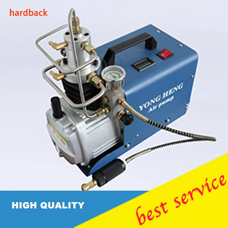 4500PSI 300 Bar Electric High Pressure PCP Rifle Air Pump Water Cooling ...