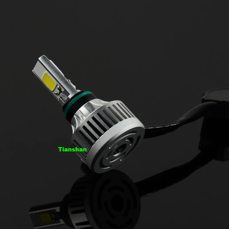 Motorcycle DC 9 36V 32W 3000lm 3 COB Chips LED Headlight Kit H4 High ...