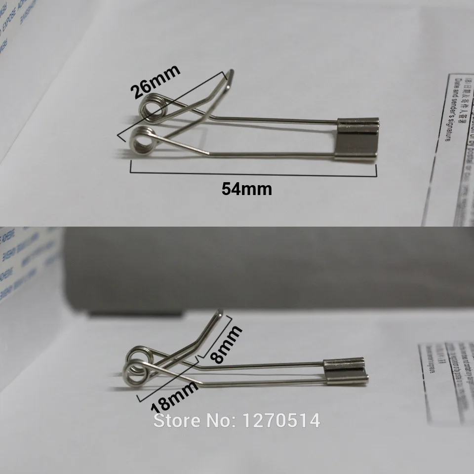 20pcs Fixed Spring Clip For Led Ceiling Lamp Spotlight, Downlight Stuck ...