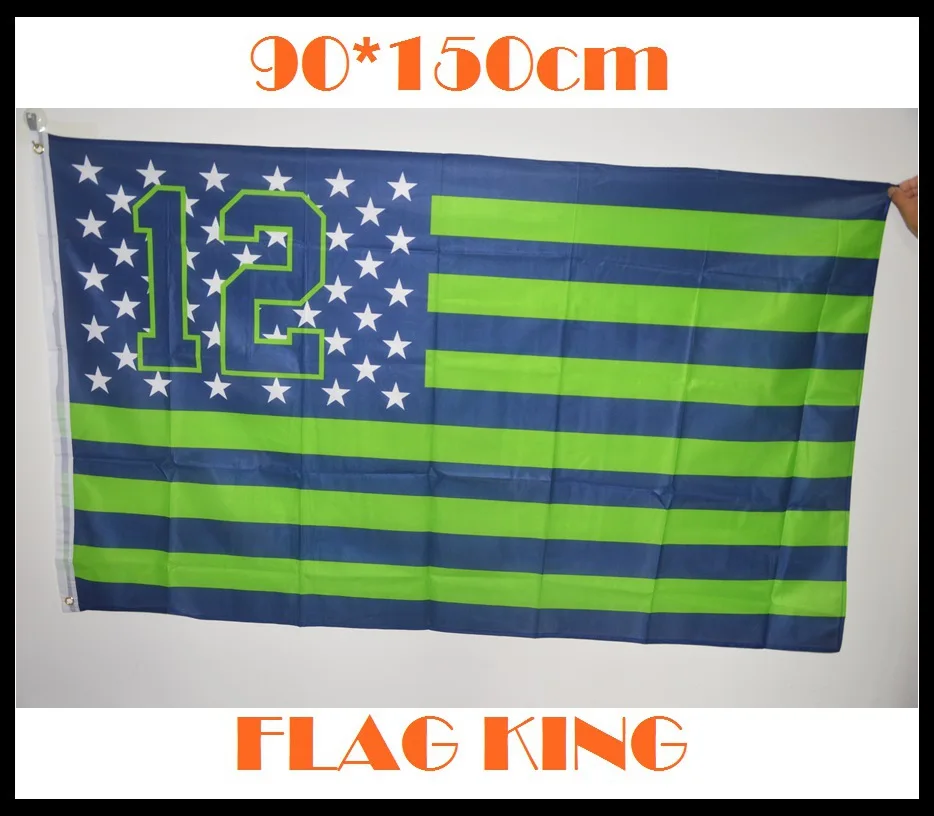 12th Man American Flag