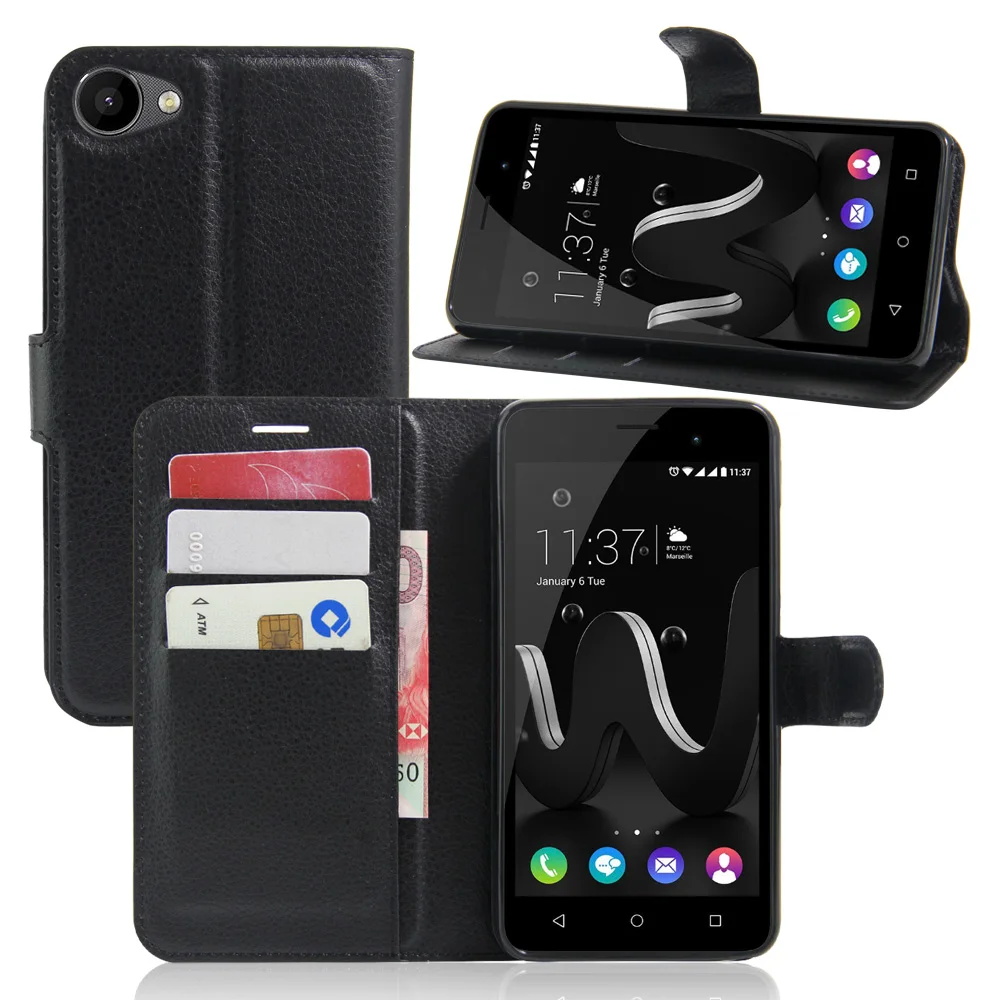 Retro Wallet PU Leather Case for Wiko Jerry/K Kool Book Style Case ...