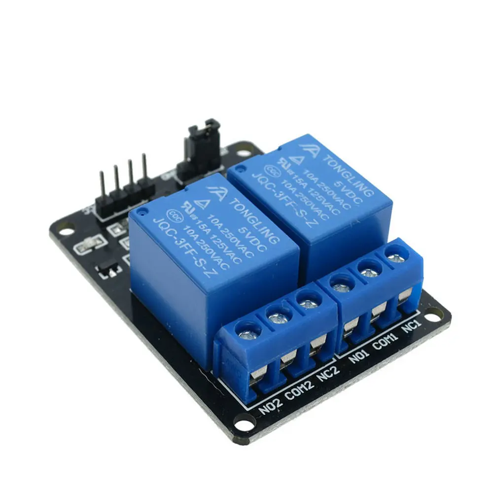 1PCS 2 channel New 2 channel relay module relay expansion board 5V low ...