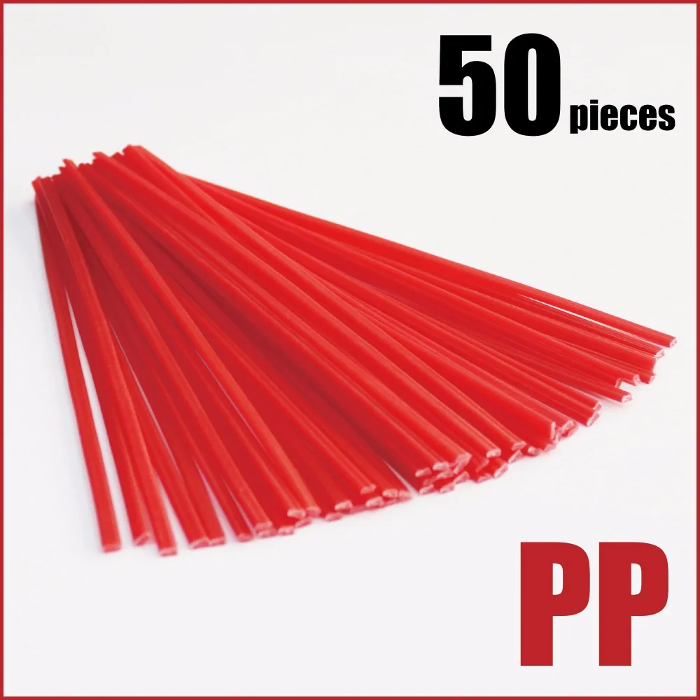 plastic welding rods PP red polypropylene round 2.5mm thermoplastics ...