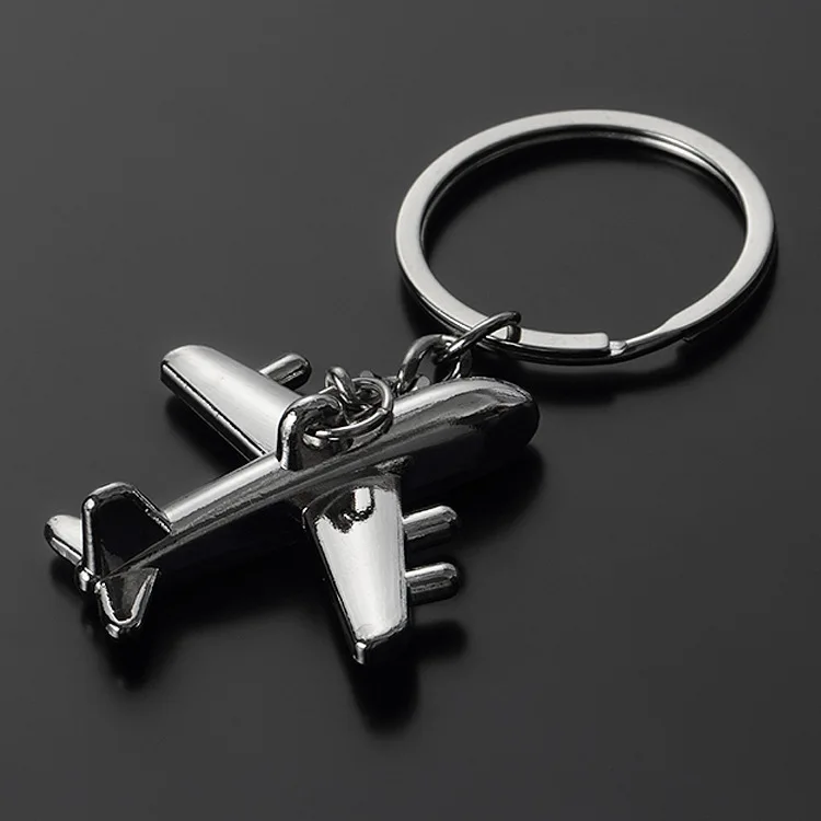 Metal Key Chain Military Fighter Jet Keychain - Silver Metal F22 Raptor ...