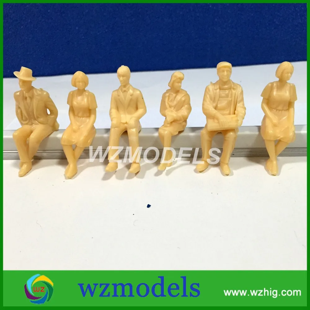 SKIN color 1:25 Architectural Scale Model People Figures 7cm|model bear ...