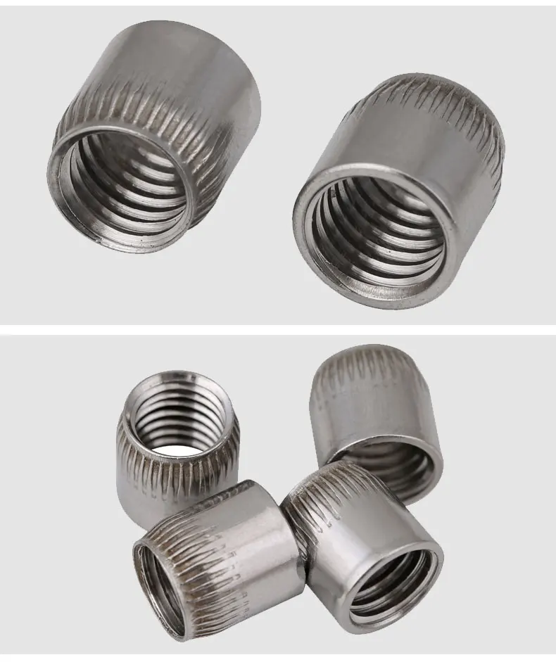M6M8M10M12-304-Stainless-steel-conical-nut-taper-nut-knurled-explosion ...