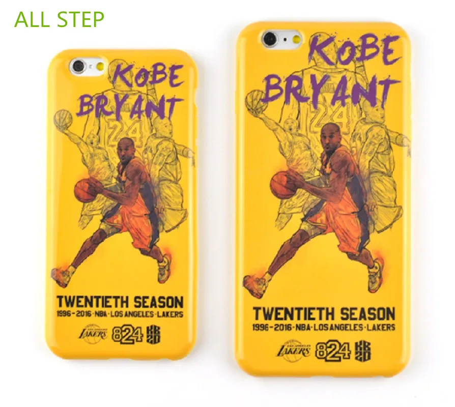 ALL STEP For Iphone 6 6S 6Plus 6SPlus Case NBA Kobe Bryant 20Years ...