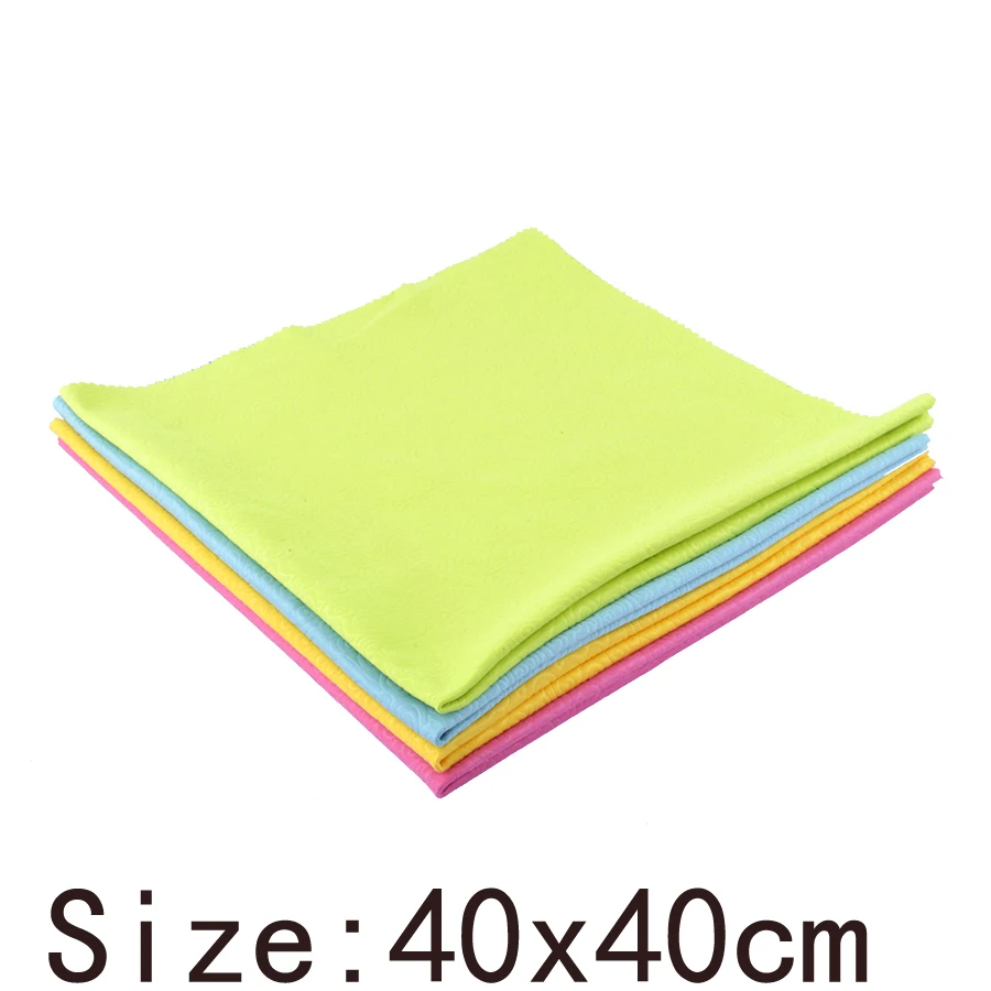1PC 40 40cm Big Size Microfiber Lens Cloth Glasses 200gsm Cleaning 