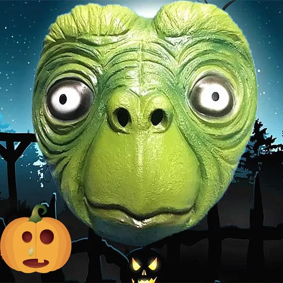 Halloween Party Cosplay Scary Alien Latex Masks Halloween ET UFO Mask ...