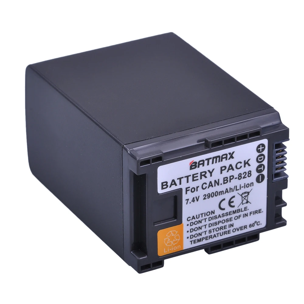 Batería de 2900mAh BP 820 BP 820 para Canon VIXIA GX10, XF400, XF405 ...