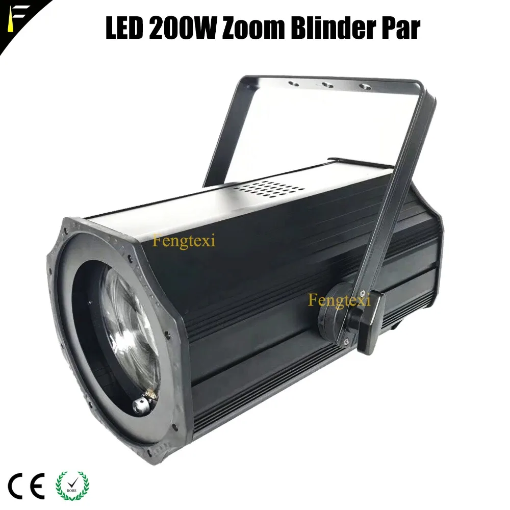 DMX512 Motorised Zoom LED COB Par 200w Theatre Spotlight LED Theater ...