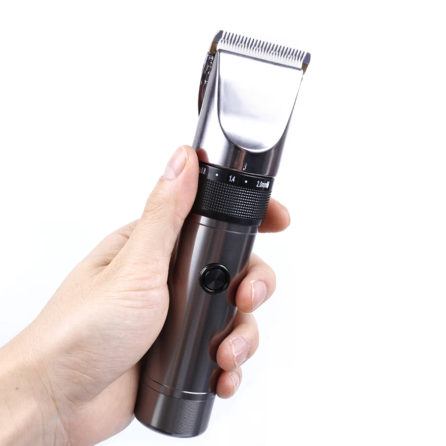 Professional Electric Cordless Hair Trimmer Rechargeable Hair Clipper ...