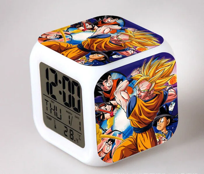Dragon Ball Clock Dragonball z Action Toys Figures Son Goku Super ...