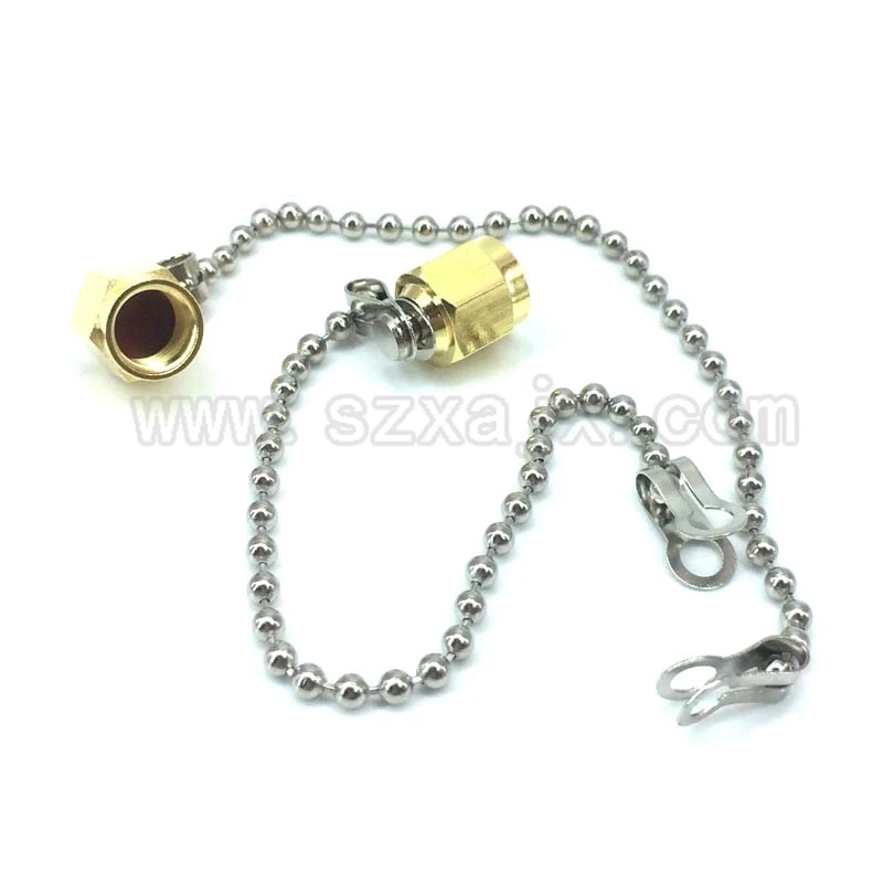 Jx(jx) 1pcs Sma Plug Sma Dummy Load Gold-plated Terminal Chain Stopper ...