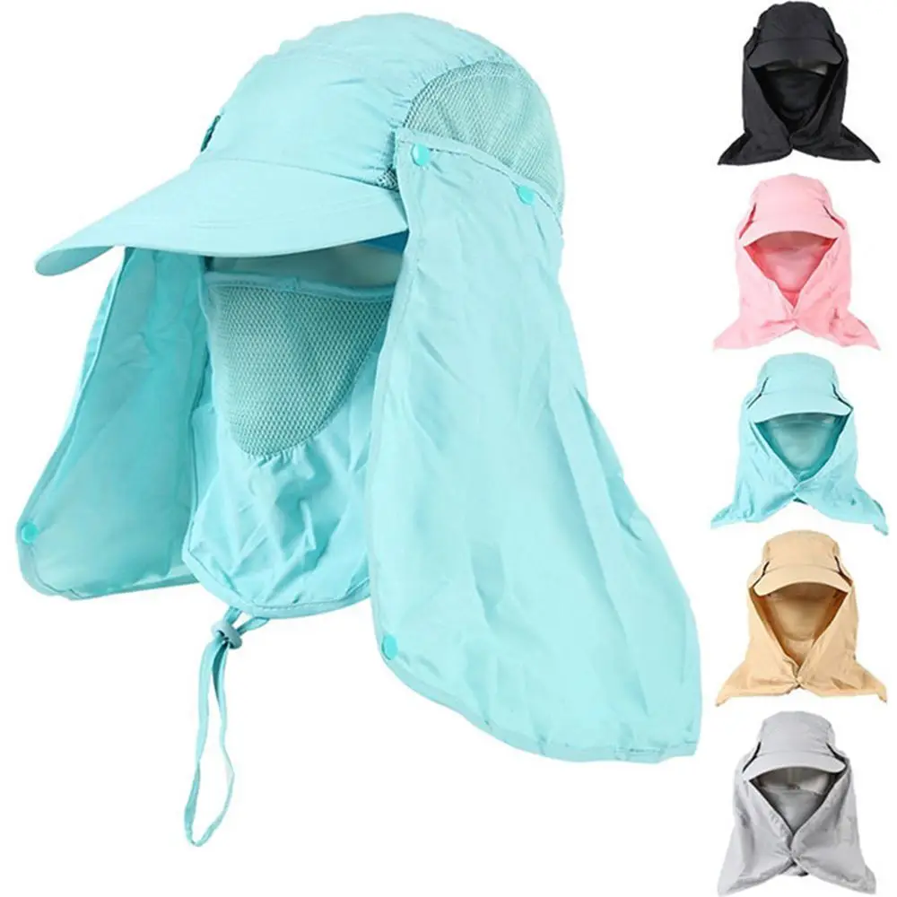 Best Quality Hiking Hat Outdoor Sport Sun Protection Neck Face Flap Cap ...