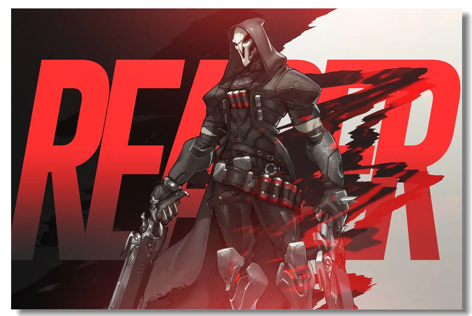 Overwatch Tracer Reaper Pharah Genji Hanzo Mercy Mccree All Heros Wall Poster 36x24 30x20 Inch
