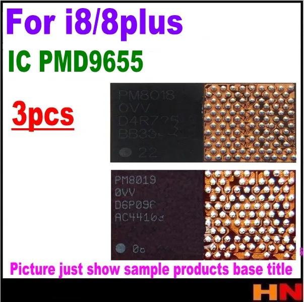 3pcs PMD9655 0VV baseband power IC U_PMIC_E for iphone 8 8plus|pmic| - AliExpress