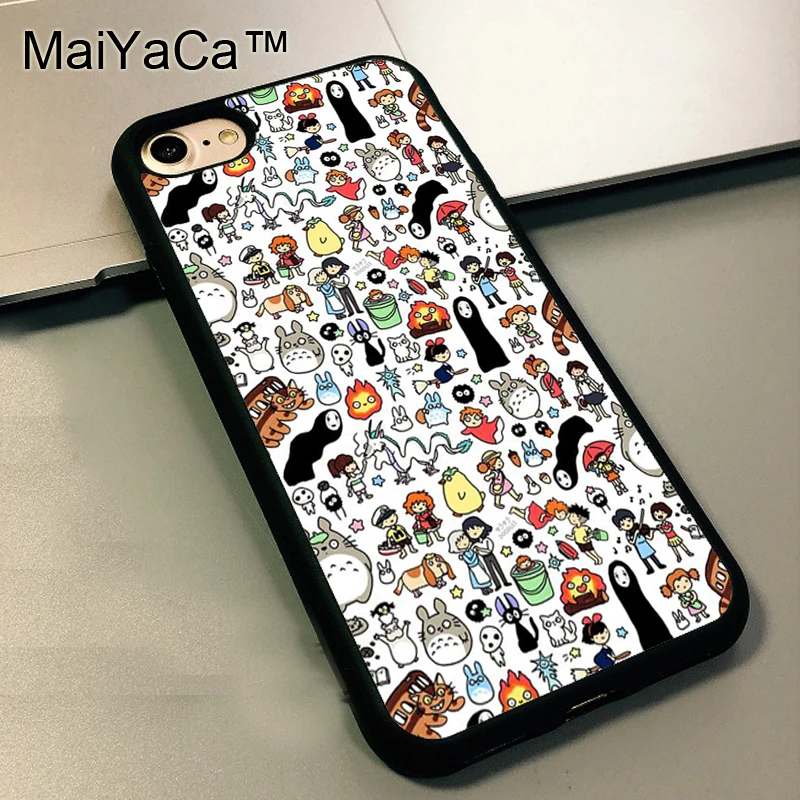 MaiYaCa Anime studio ghibli Character Phone Cases For iphone X XR XS ...