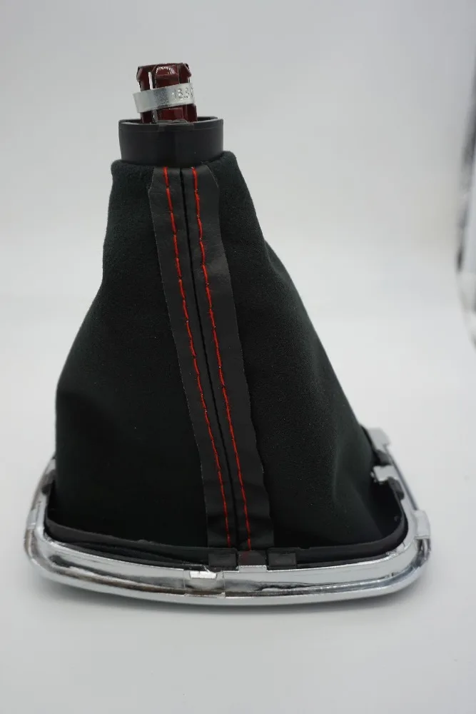 Wood Grain 5 Speed Gear Shift Knob Lever Shifter Gaitor Boot For ...