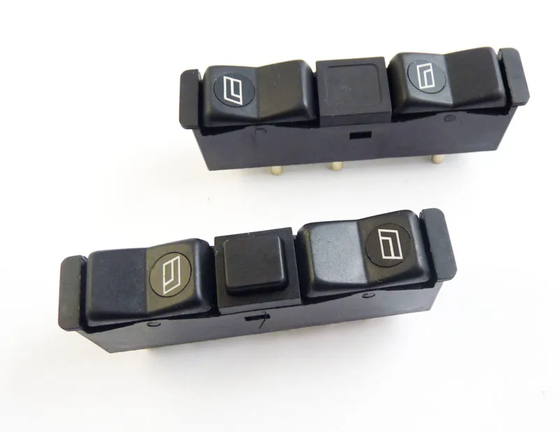Fensterheber-Schalter Für Mercedes (W201/W126) – 2x Original-Design ...